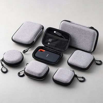 1Pcs Mini EVA Storage Bag Pouch Carrying Bag Zipper Earphone
