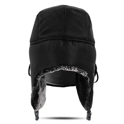 Pilot Hat Ushanka Men's Winter Trapper Hat with Windproof Ma
