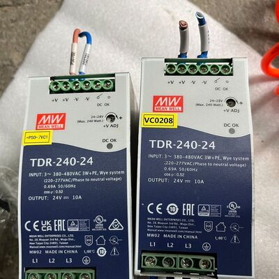 明纬卡轨电源 TDR-240-24 拆机包功能  打