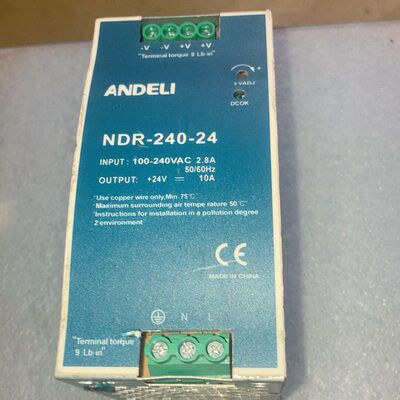 没使用安德利ANDELI 电源：NDR-240-24 导轨式