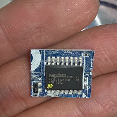 MX25L51245GM1-08G 拆机带板
