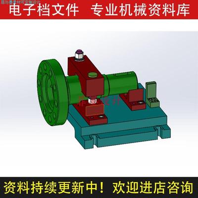 输出轴机械夹具设计铣键槽工艺SW21三维模型说明书CAD图纸C22212