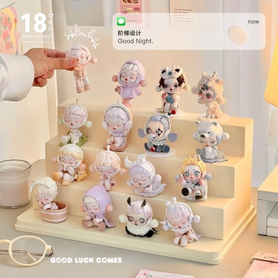 可叠加大容量多层盲盒收纳盒