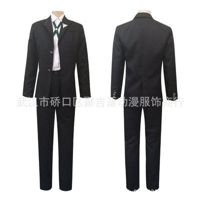 聚吉源动漫弹丸论破轮舞DanganRonpa十神白夜cosplay服装现货