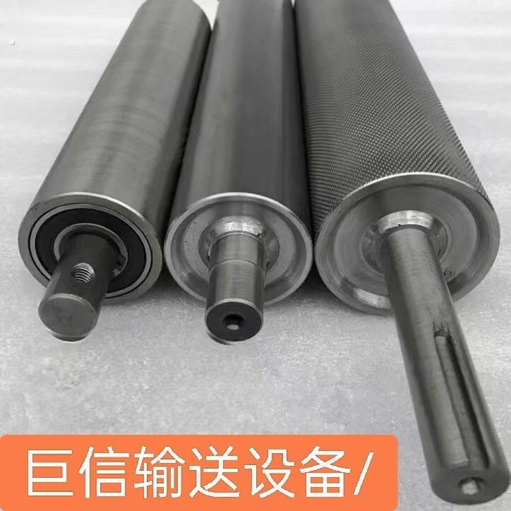 主从动滚筒输送机首尾辊滚筒链轮托辊主动辊被动辊流水线滚筒