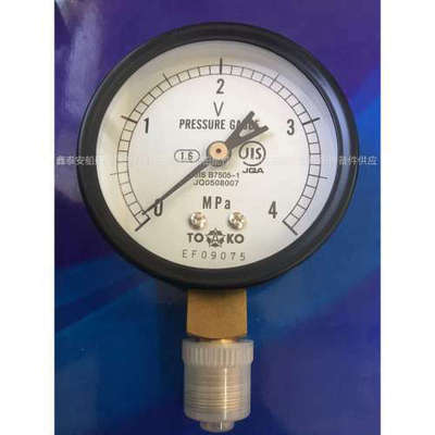 询价 TOKO PRESSURE GAUGE 0-4Mpa EF09075 1/4 60 4Mpa OILOT BU