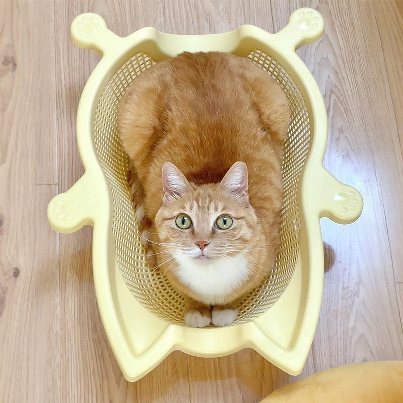 菜篮子猫窝四季通用夏季透气防潮猫床创意猫咪睡觉垫子宠物用品