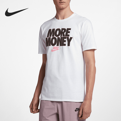 Nike/耐克正品SPORTWEAR男士宽松透气圆领短袖T恤AH6125-100