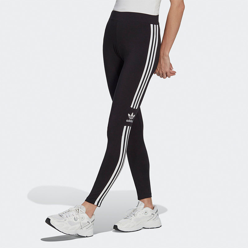 Adidas/阿迪达斯正品三叶草女子运动紧身瑜伽打底长裤IB7305