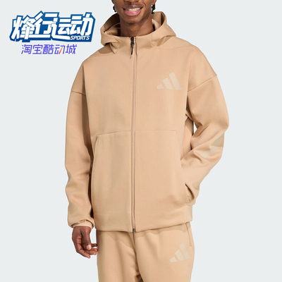 Adidas/阿迪达斯正品Z.N.E.全拉链休闲舒适经典连帽卫衣KC7904
