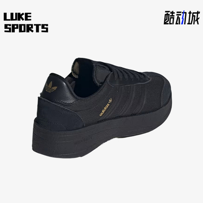Adidas/阿迪达斯正品三叶草CITYRNR新款女经典黑色鞋跑步鞋JS3624