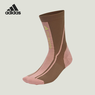 Adidas/阿迪达斯正品CREW SOCKS女士中筒运动袜一双装JZ8024