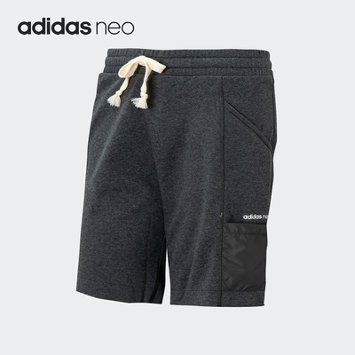 Adidas/阿迪达斯正品男 新款运动裤针织透气休闲五分裤 DW8086