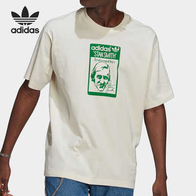 阿迪达斯三叶草男子休闲短袖