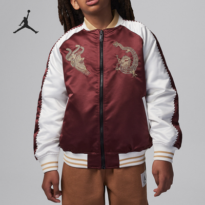 Nike/耐克正品Air Jordan大童休闲运动双面穿外套HJ8054-619