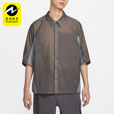 Nike/耐克正品UTILITY SHIRT男士针织休闲运动短袖衬衫IF8329-289