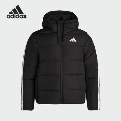 Adidas/阿迪达斯正品ESS 3S P D HD J男士拉链羽绒服KH3987