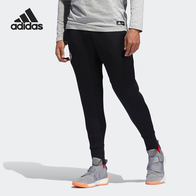 男子阿迪达斯男子针织长裤