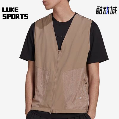 阿迪达斯三叶草男子运动马甲