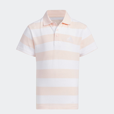 阿迪达斯新款条纹透气短袖