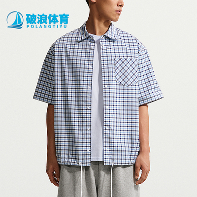 Nike/耐克正品Sportswear Club 男士经典短袖衬衫T恤IR7577-468