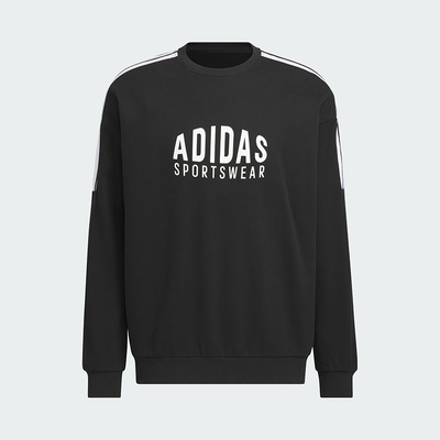 Adidas/阿迪达斯正品V GFX CREW男女运动套头休闲印花卫衣KF5210