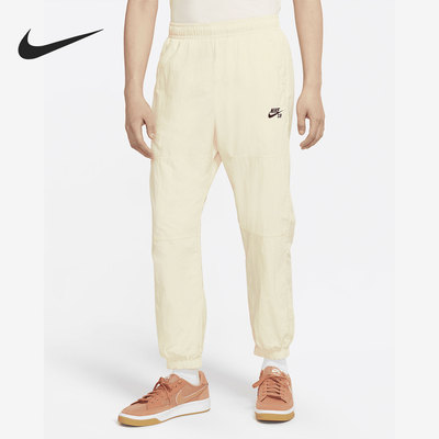 Nike/耐克正品夏季新款SB休闲梭织男子束脚滑板长裤 CW7716-113
