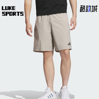 Adidas/阿迪达斯正品2025夏季款男士休闲宽松梭织透气短裤KB5180