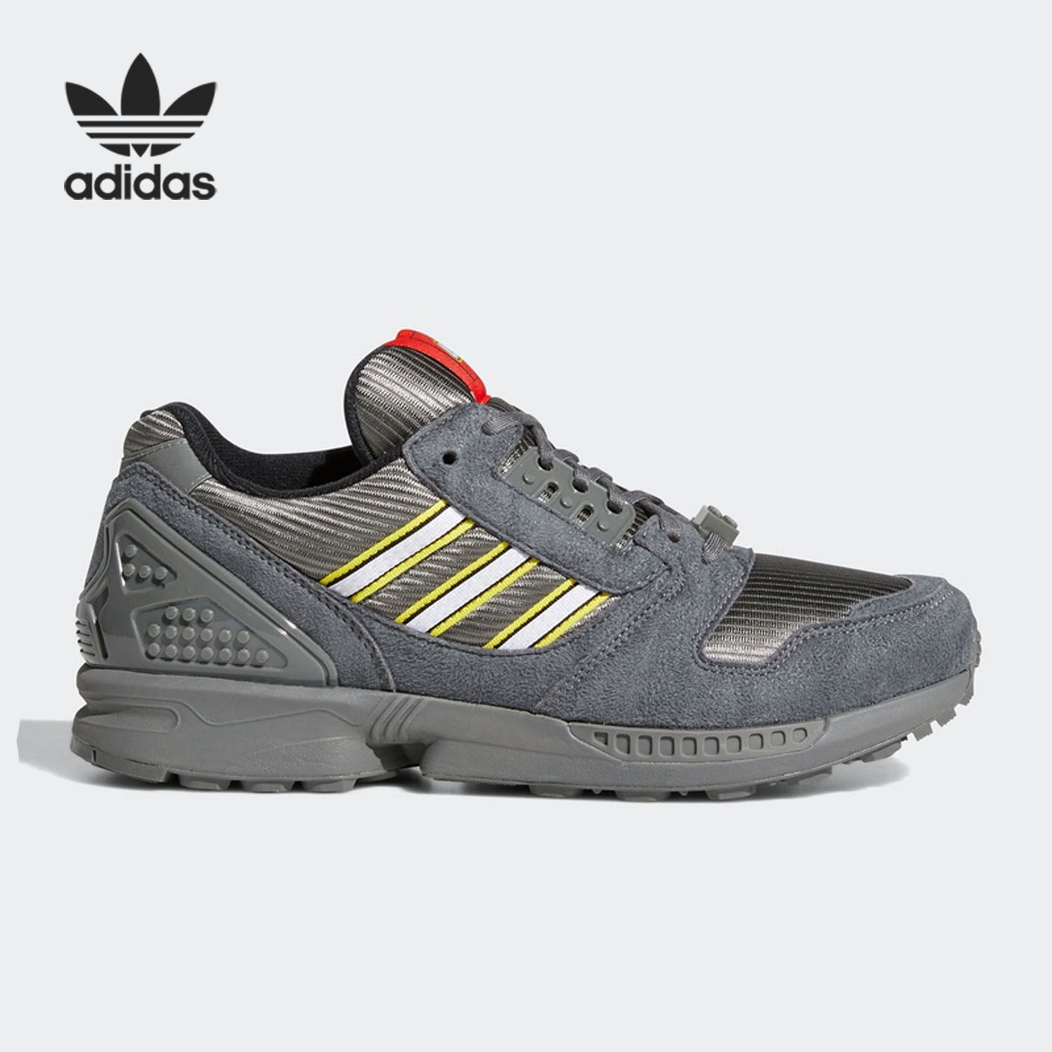 Adidas/阿迪达斯正品 ZX 8000 LEGO 男女三叶草低帮运动鞋 FY7080