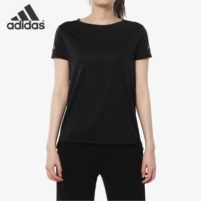 Adidas/阿迪达斯正品夏季新款女子透气休闲运动短袖T恤 EI6385
