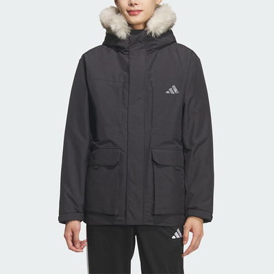 Adidas/阿迪达斯正品V PARKA DOWN男士运动拒水保暖羽绒服KQ5509