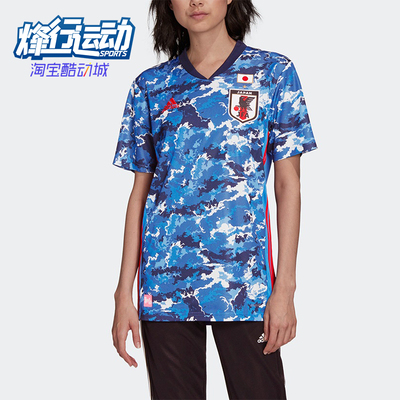 Adidas/阿迪达斯正品夏季女士球迷版经典时尚V领短袖T恤ED7364