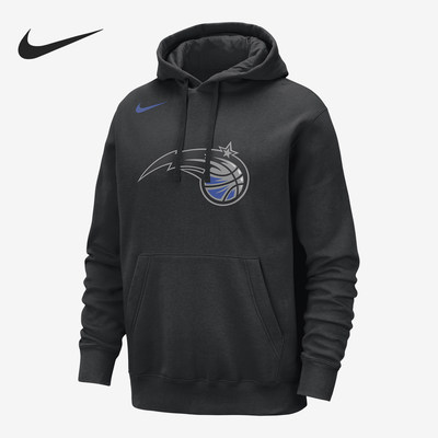 Nike耐克正品男款Orlando Magic Club Logo印花卫衣FB4769-010