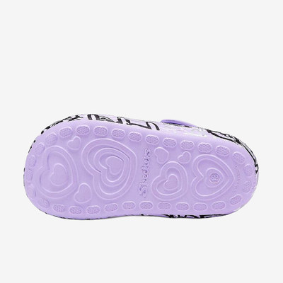 Skechers斯凯奇正品FOAMIES大童镂空后绊带防滑凉鞋314093L-LAV