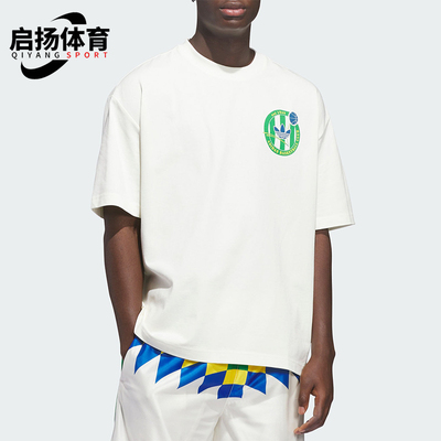 Adidas/阿迪达斯正品三叶草男士柔软篮球风时尚经典短袖T恤KD3615