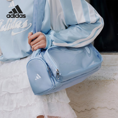 Adidas/阿迪达斯正品2026男女日常实用运动休闲手提包KX9622