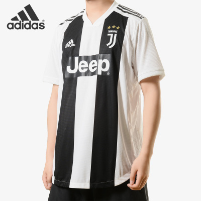 Adidas/阿迪达斯正品 夏季新款男子球员版主场短袖运动T恤 CF3493