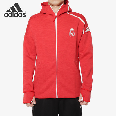 阿迪达斯男子足球运动外套