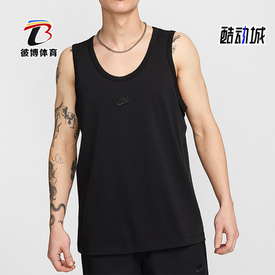 Nike/耐克正品Sportswear男士套头无袖透气运动背心T恤FD1291-010