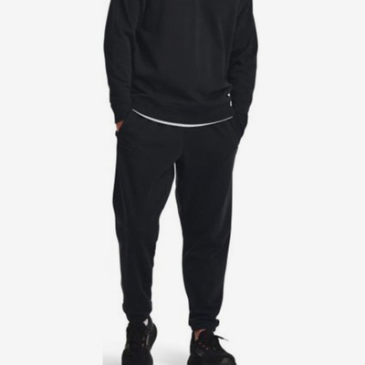 UA/安德玛正品HW Terry Joggers男士休闲针织健身长裤1379686-001