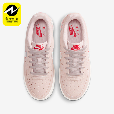 Nike/耐克正品Air Force 1 GS女子大童透气低帮运动鞋IB5688-600