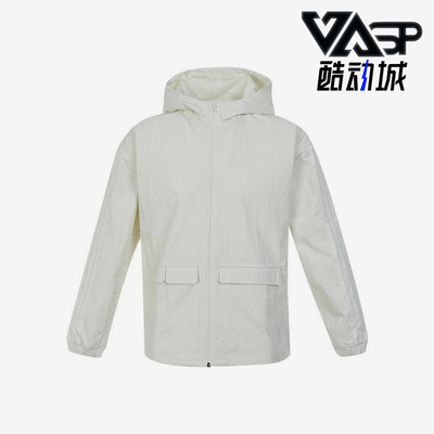 阿迪达斯大童运动简约休闲外套