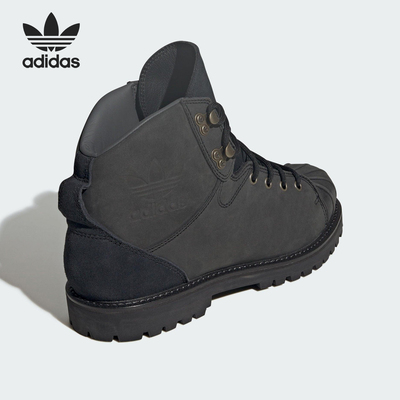 Adidas/阿迪达斯官方正品三叶草男女经典中帮系带休闲鞋JQ3172