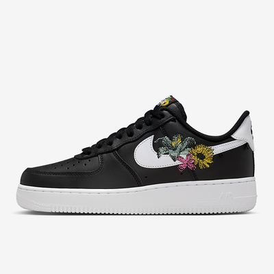 Nike/耐克正品Air Force 1 07女士刺绣花卉运动鞋IB6644-001