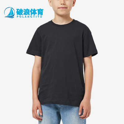 Nike/耐克正品大童舒适透气套头圆领短袖运动T恤HQ1467-010