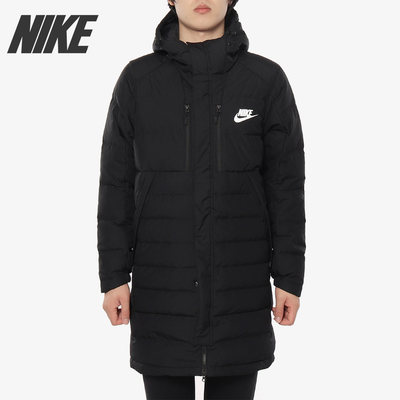 Nike/耐克正品 NSW DOWN FILL 男子中长款连帽保暖羽绒服AJ7949