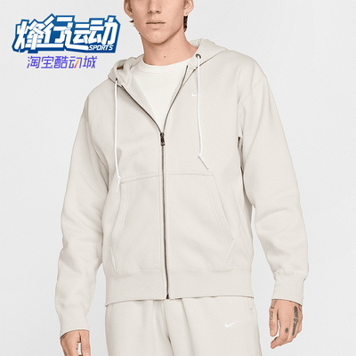 Nike/耐克正品Solo Swoosh男士加绒拉链连帽外套DR0403-072