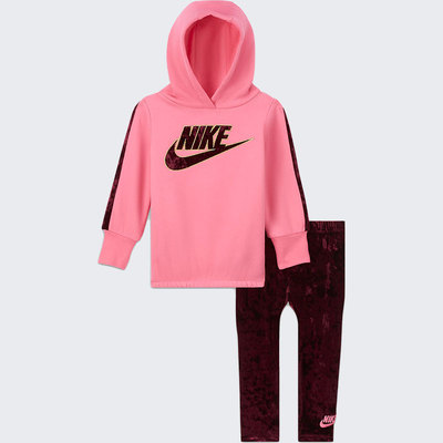 Nike/耐克正品 冬季新款婴童舒适时尚宽松休闲运动套装DD4447