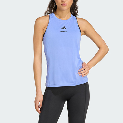 Adidas/阿迪达斯正品LES MILLS W G TK女士运动透气T恤背心KD4356