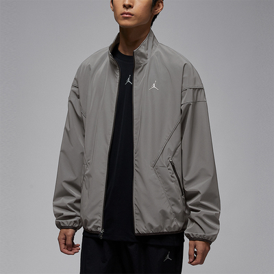 Nike/耐克正品JORDAN男士休闲立领印花梭织运动外套IF1878-095